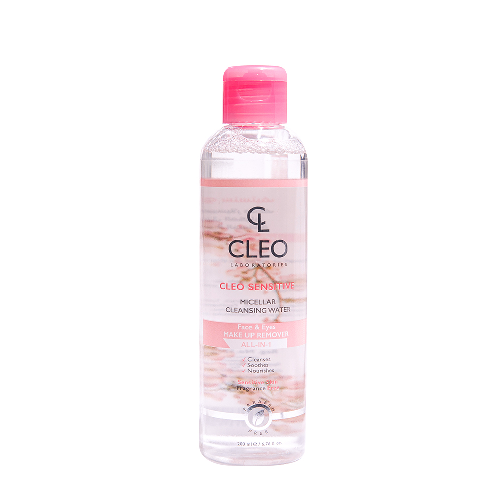 Cleo Laboratories Micellar Water + Makeup Remover